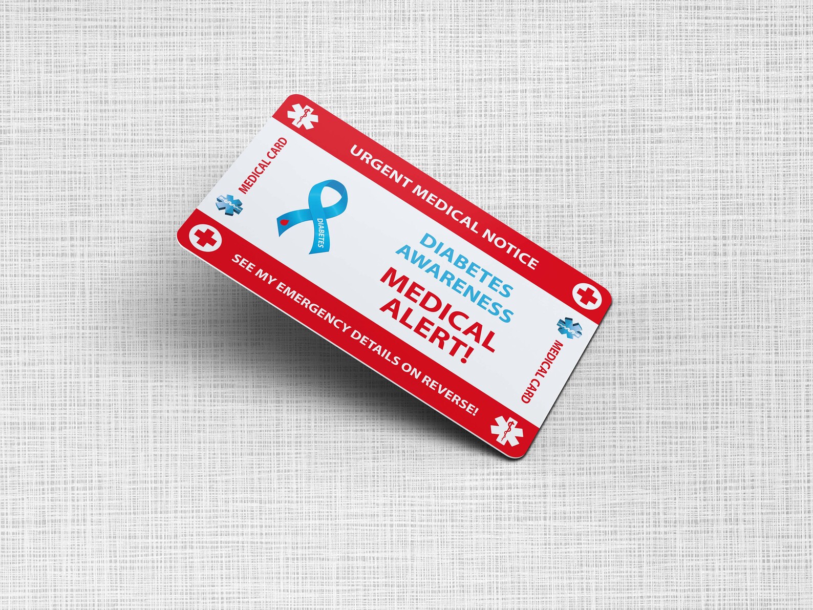 Diabetes Emergency Wallet Card Diabetes Medical Card PVC | Etsy Diabetes Emergency Wallet Card Diabetes Medical Card PVC | Etsy