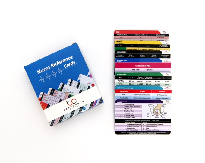 Nursing Badge Reference Cards, 40pcs Vital Signs, Glasgow Coma Scale ...