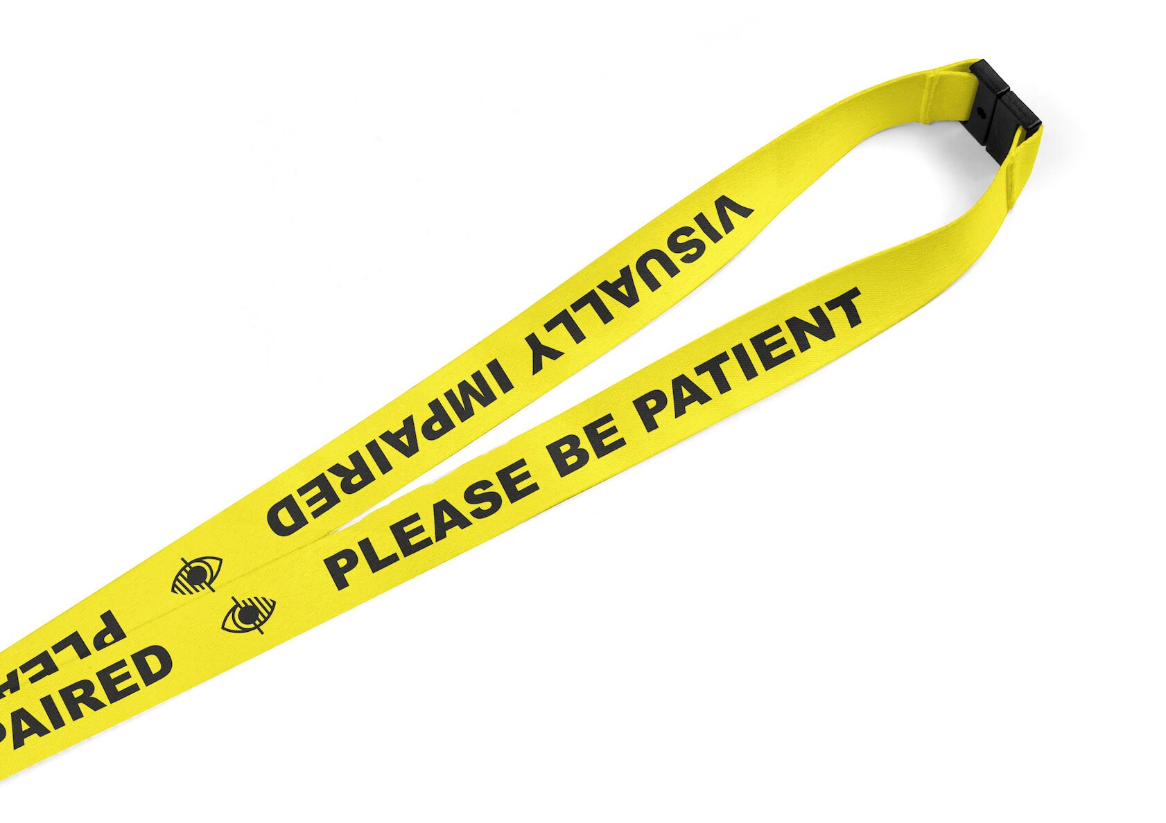 Visually Impaired Lanyard Best Quality 20mm ID Card Holder | Etsy