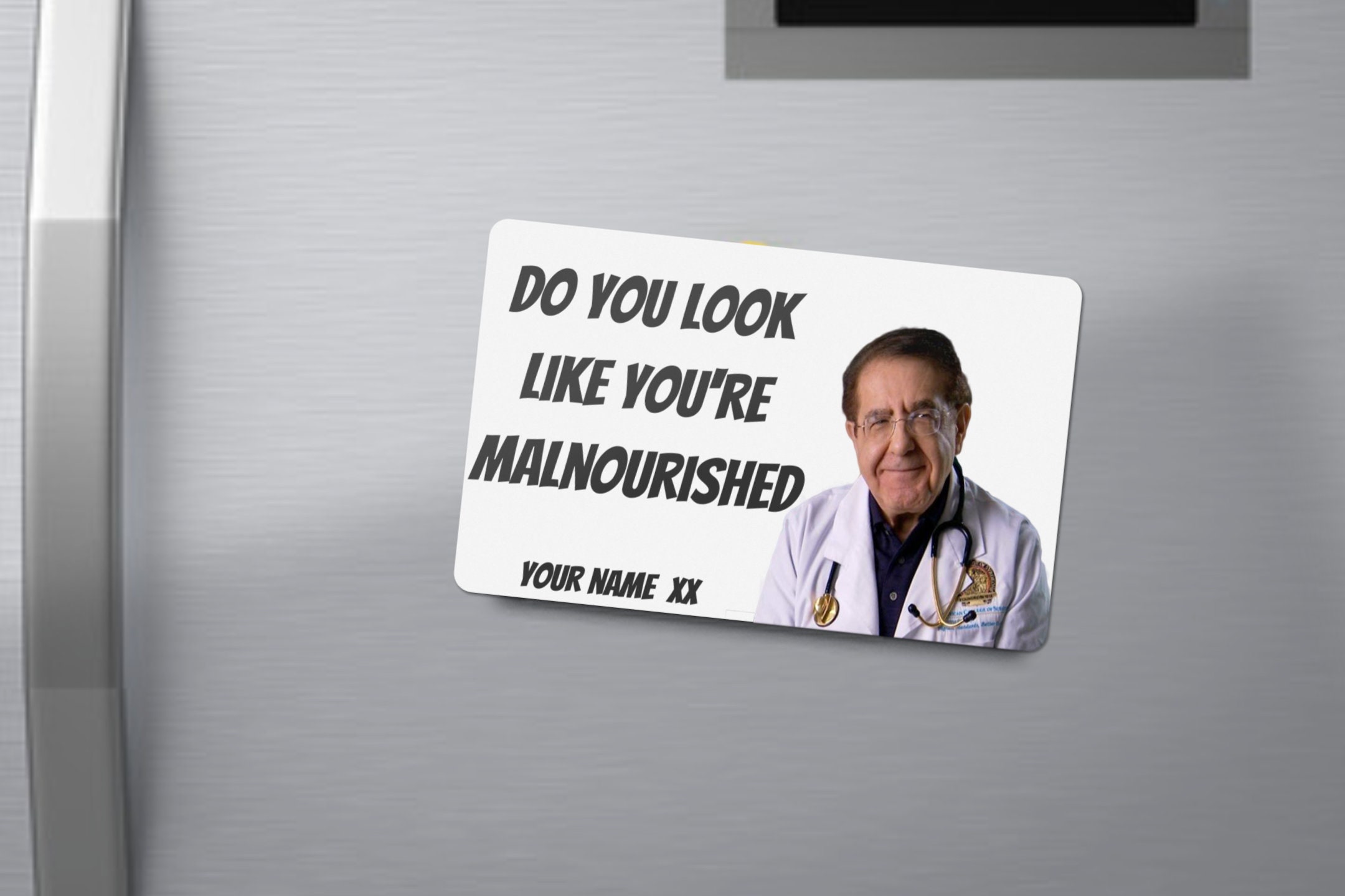 Dr Nowzaradan Magnet Personalised Fridge Magnet Custom Photo | Etsy