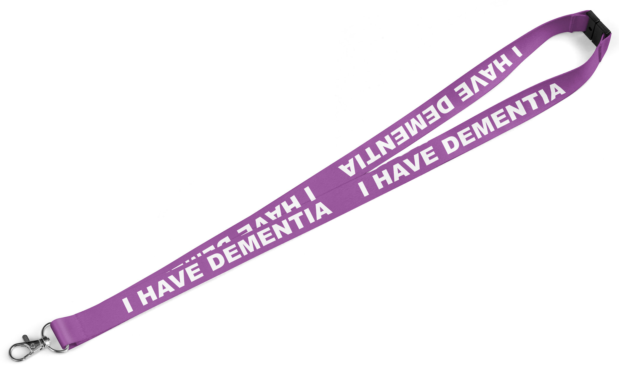 Dementia Awareness ID Card With Breakaway Lanyard - Disability ...