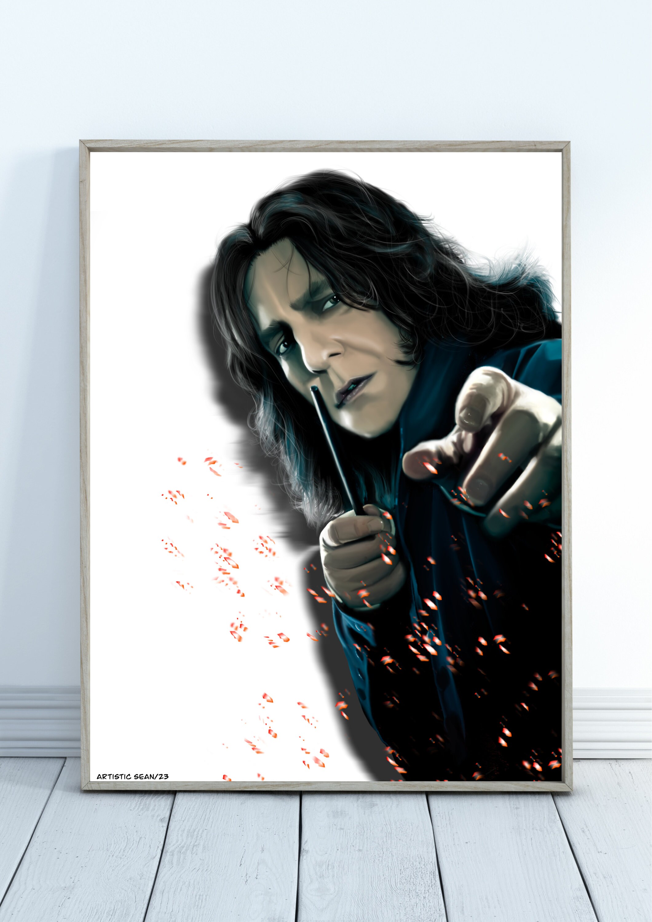 Severus Snape Png Digital Painting - Etsy