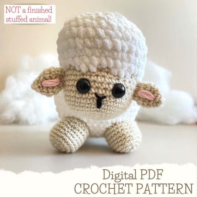 Crochet Lamb Pattern - Etsy
