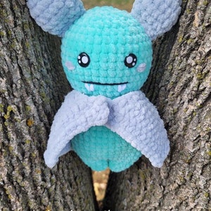 Drac the Bat PATTERN - DIGITAL PDF Crochet Pattern - Chunky Bat Crochet ...