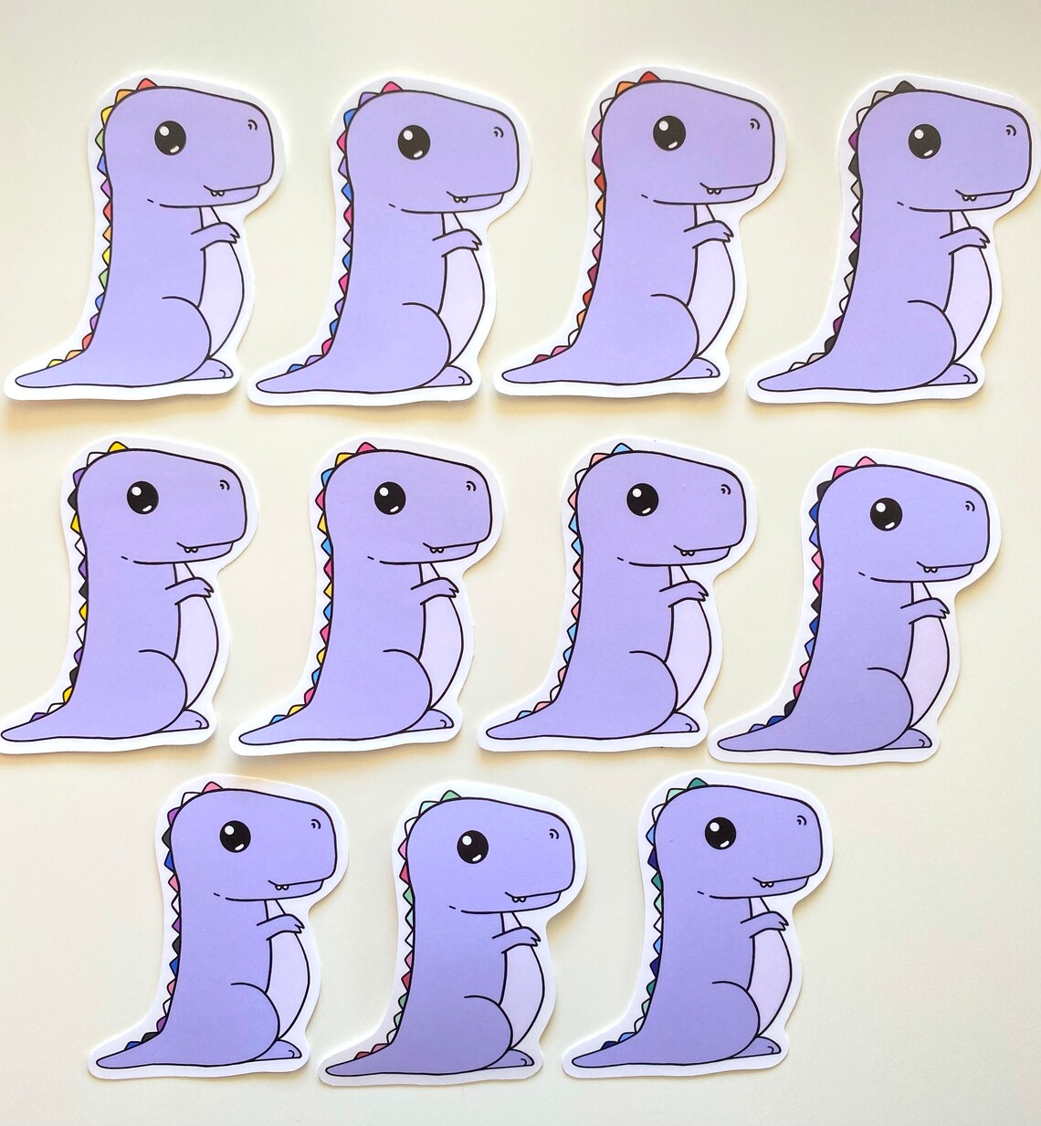 Pride Dinosaur Sticker - LGBT Pride Sticker -lesbian Bisexual ...