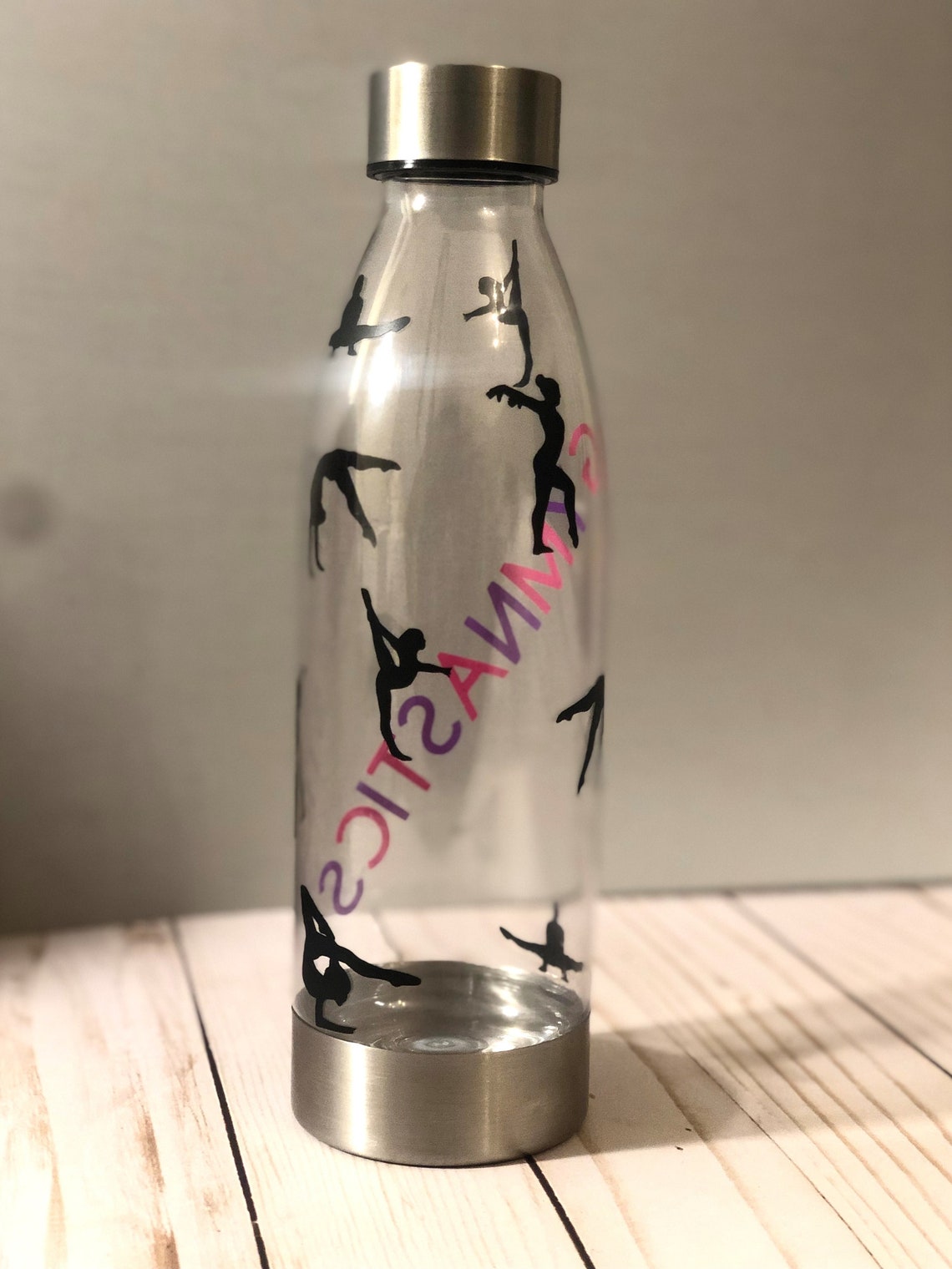 Gymnastics Water Bottle Gymnast Workout Gym Girls Women | Etsy