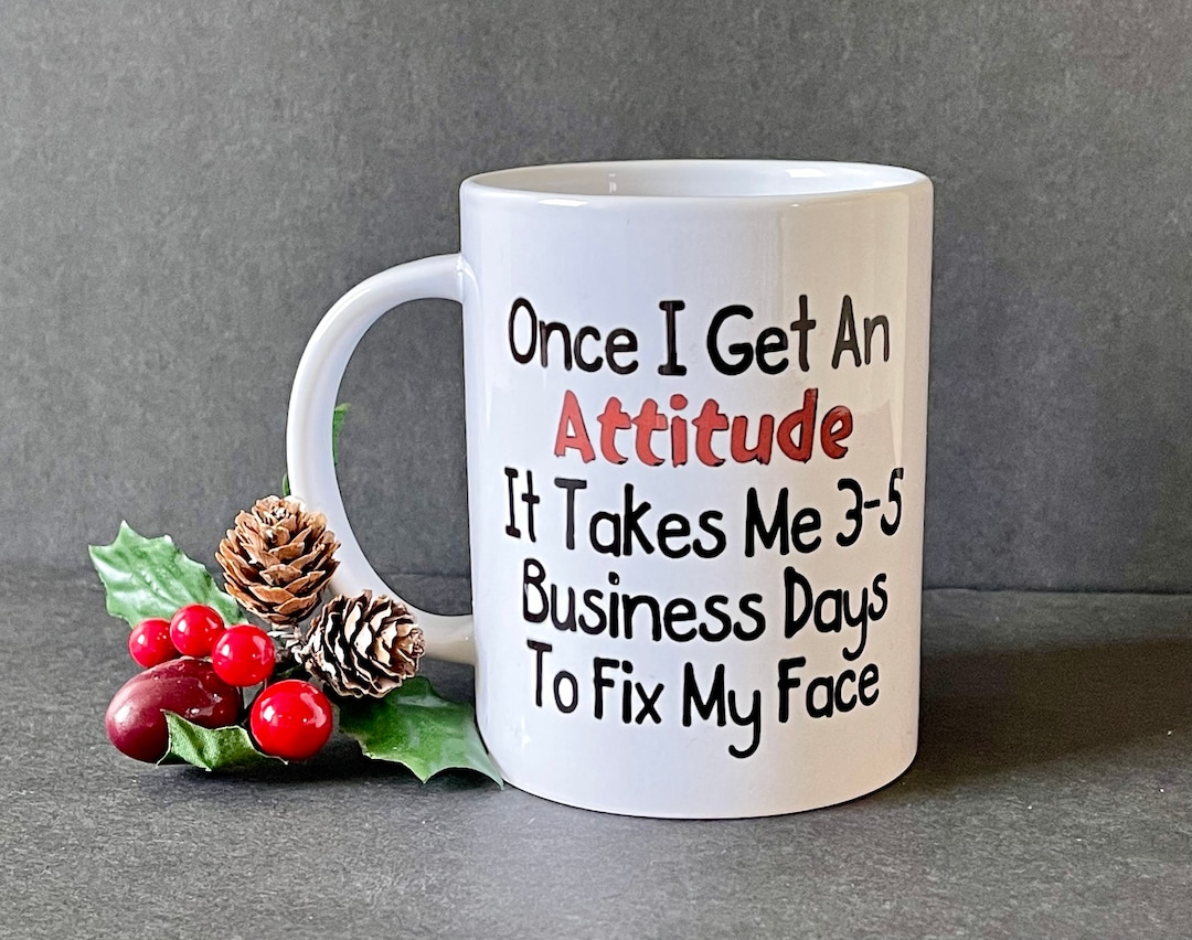 Funny Mugs for the Office, Gag Gift, Humor Mug, Attitude Mugs, Unique ...