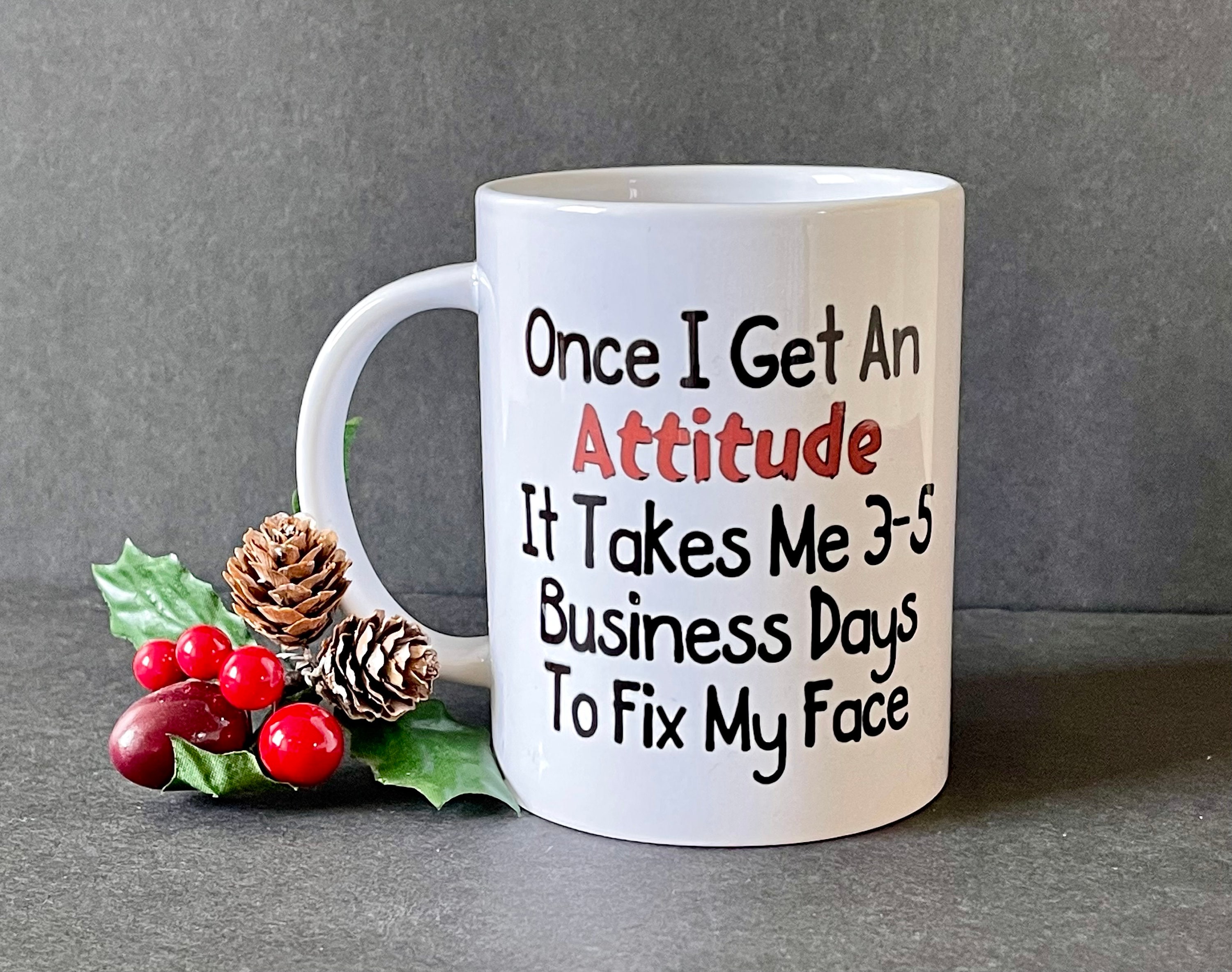 Funny Mugs for the Office Gag Gift Humor Mug Attitude Mugs - Etsy