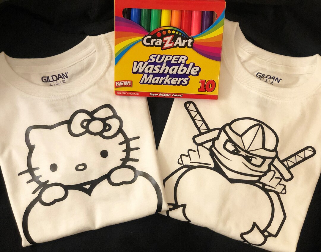 Kids Valentines Day Gifts, Vday, Craft Project, Coloring Shirt ...