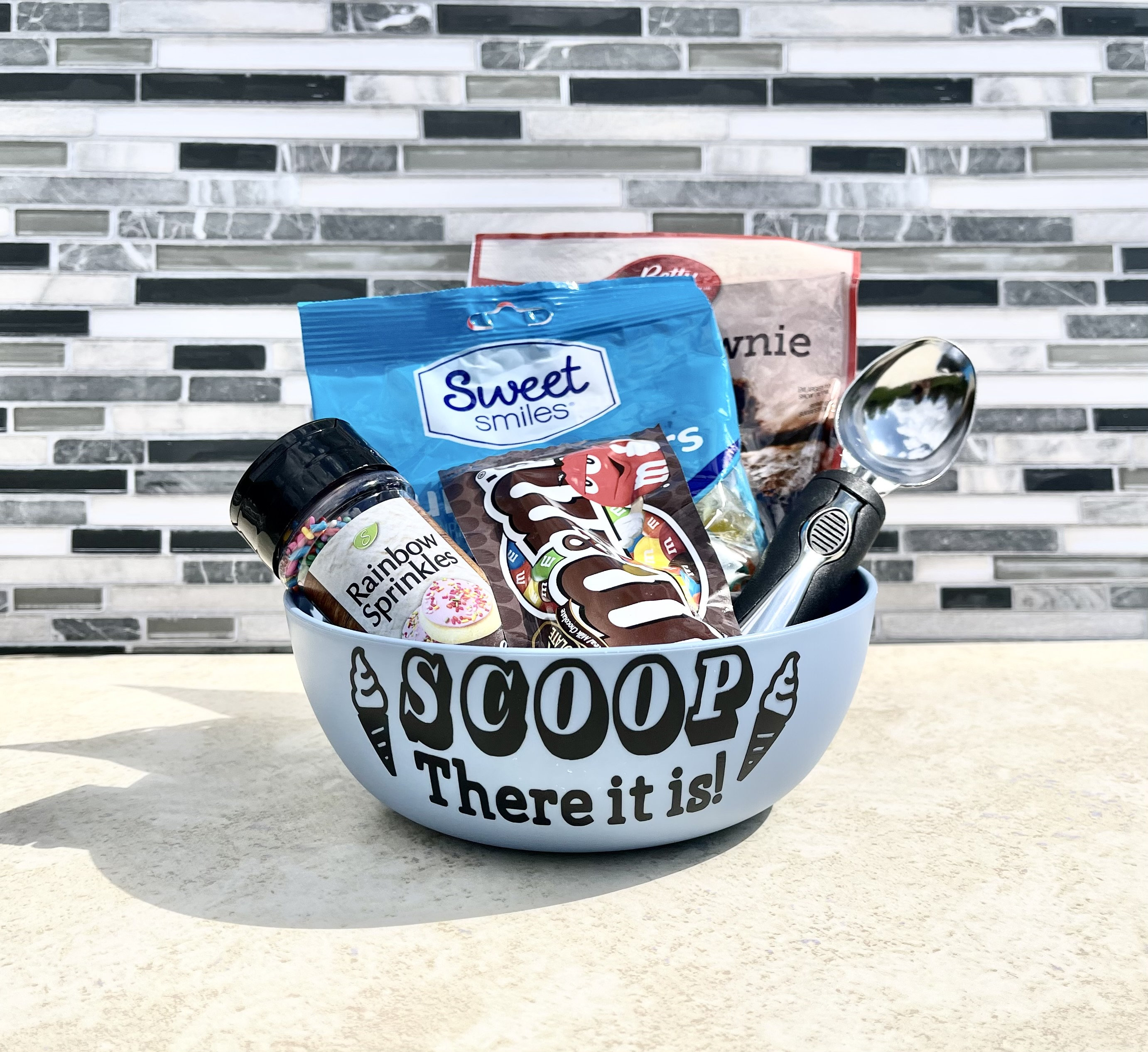 Personalized Ice Cream Bowl, Ice Cream Gift, Ice Cream Kit, Ice Cream ...