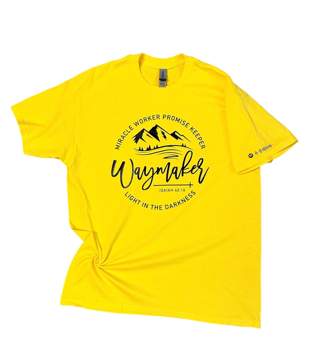 Waymaker T-shirt, Religious Apparel, Miracle Worker, Spotify Music ...