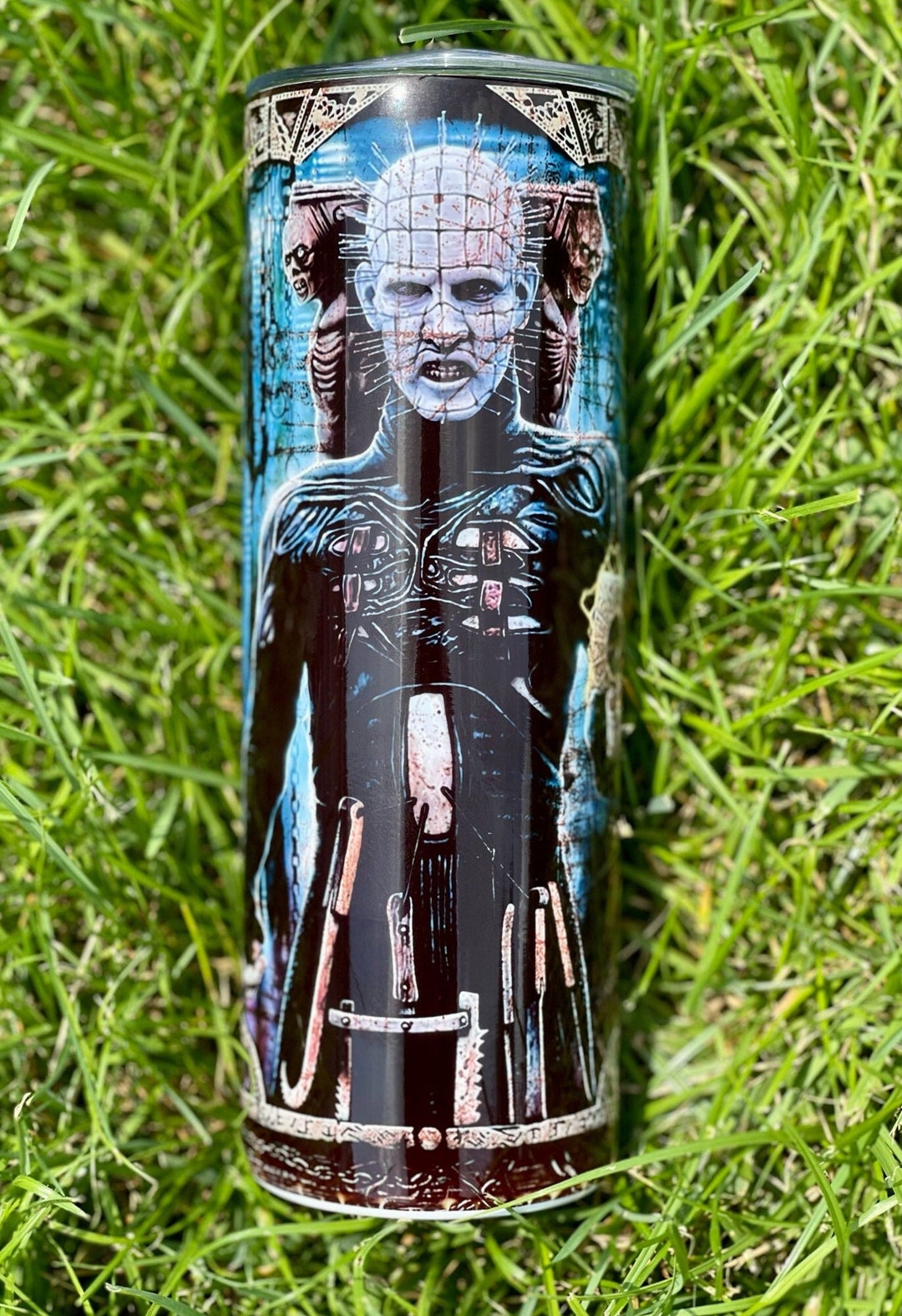 Hellraiser Stainless Steel Tumbler Travel Cup Halloween - Etsy