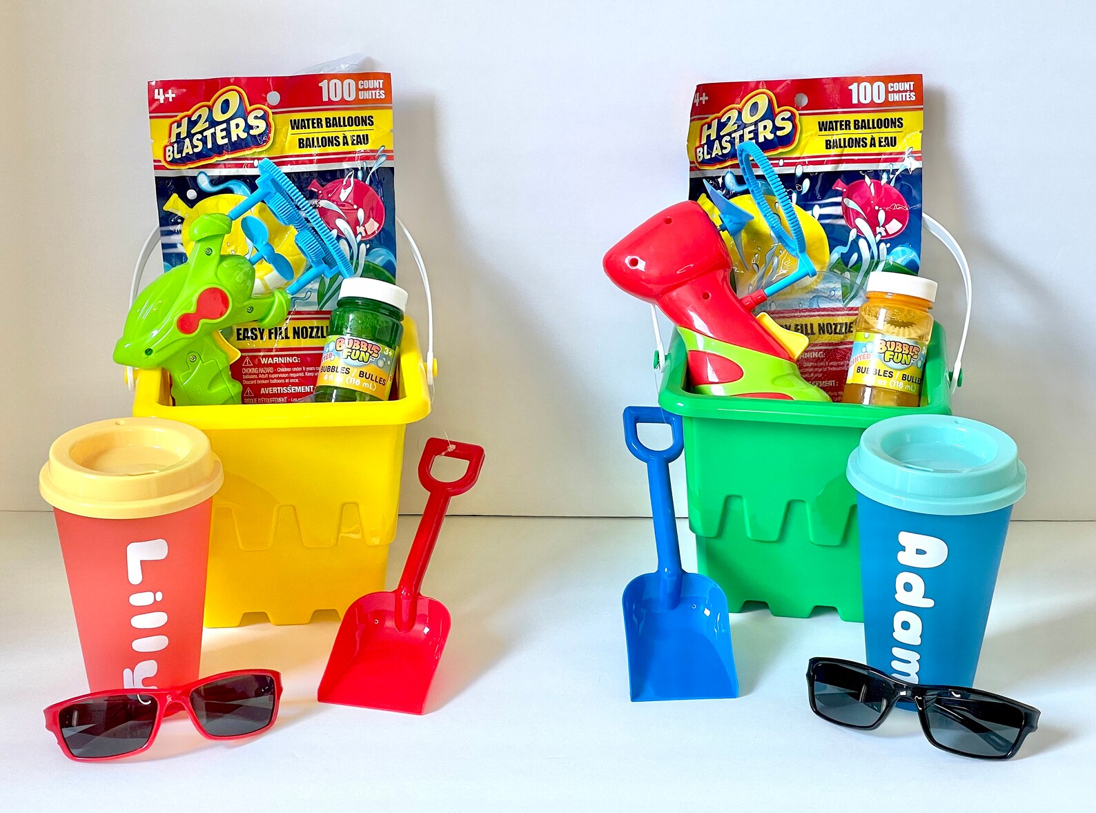 Kids Personalized Beach Pail & Shovel Personalized beach | Etsy