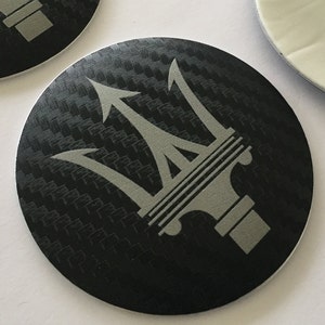 Metal Stickers - Car Wheel Center Cap Sticker - Set of 4 - FIT ...