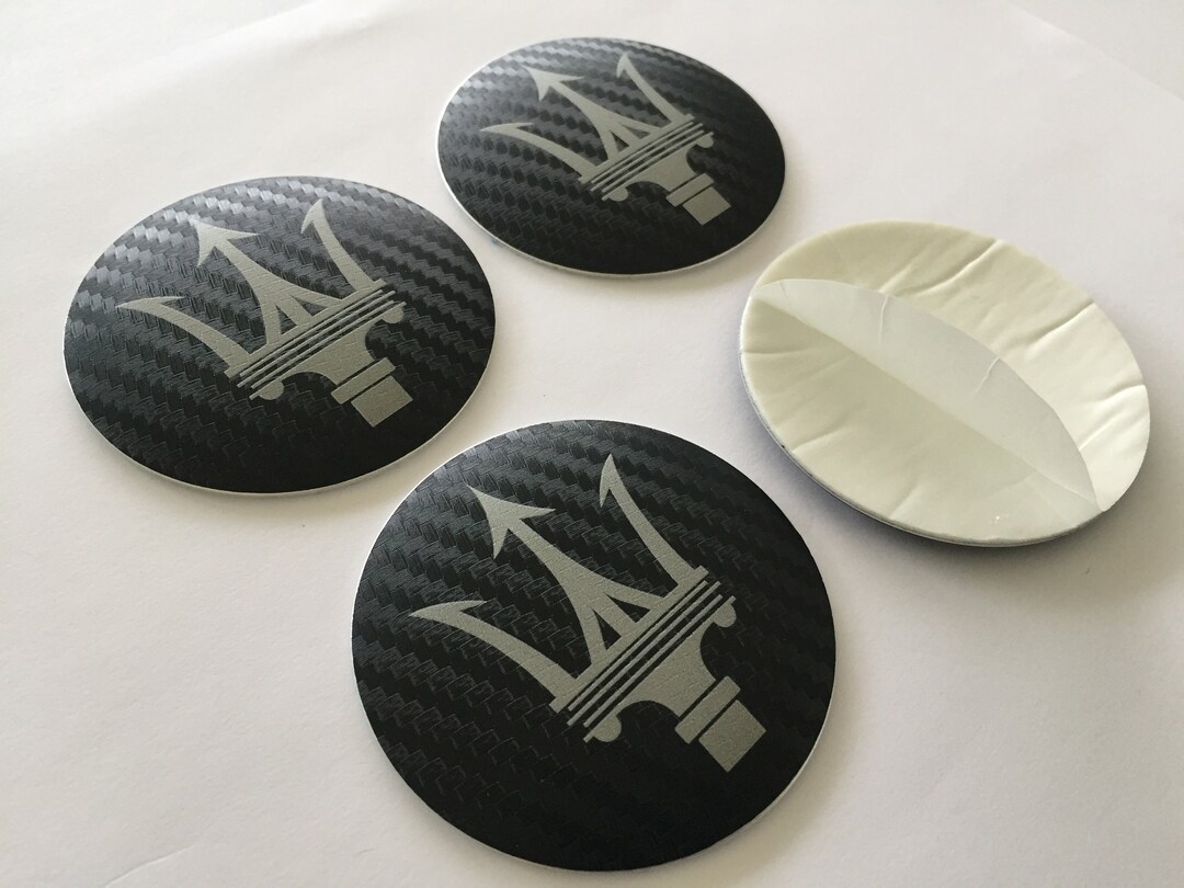 Metal Stickers Car Wheel Center Cap Stikers Set of 4 - Etsy