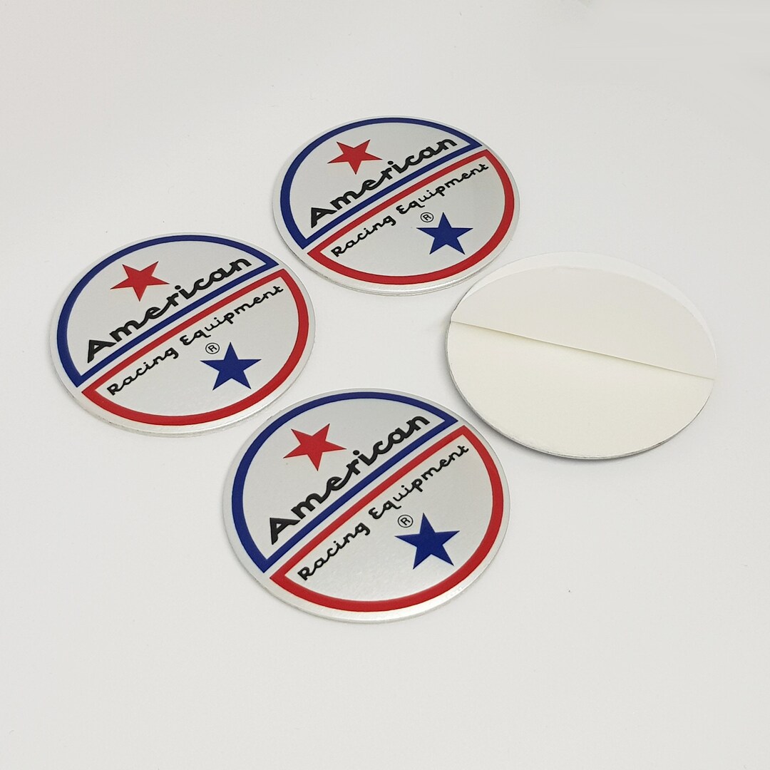 Metal Stickers Car Wheel Center Cap Stikers Set of 4 - Etsy