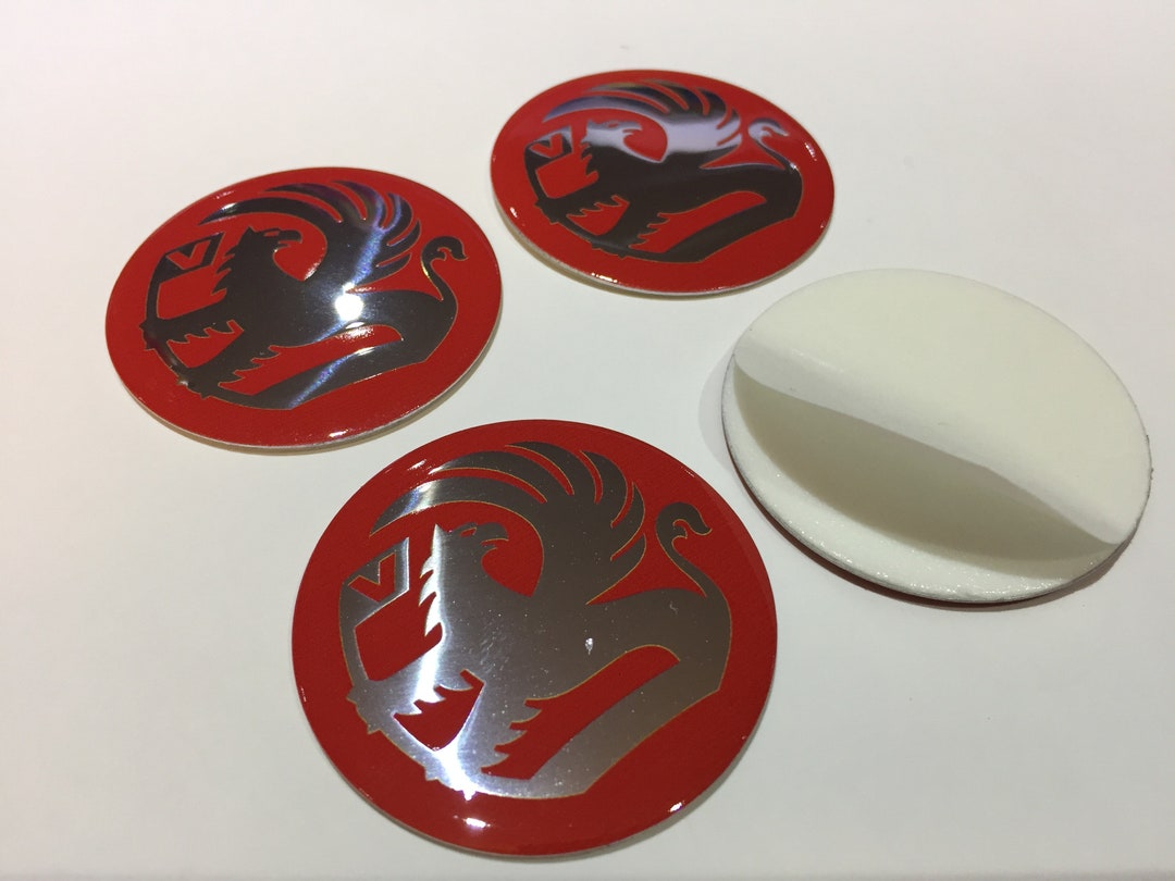 Metal Stickers Car Wheel Center Cap Stikers Set of 4 - Etsy