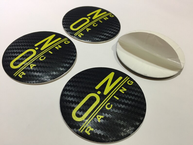 Metal Stickers Car Wheel Center Cap Stikers Set of 4 OZ - Etsy