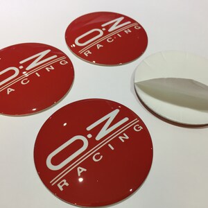 Metal Stickers Car Wheel Center Cap Stikers Set of 4 OZ - Etsy