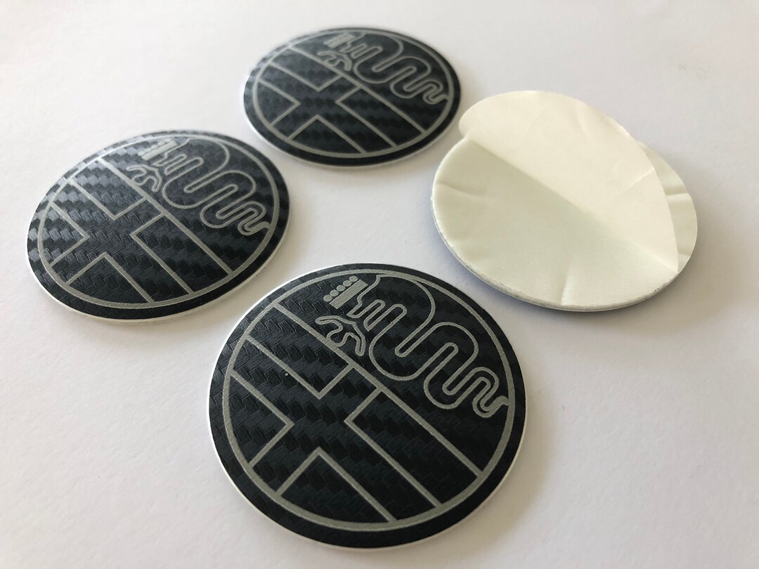 Metal Stickers Car Wheel Center Cap Stikers Set of 4 - Etsy