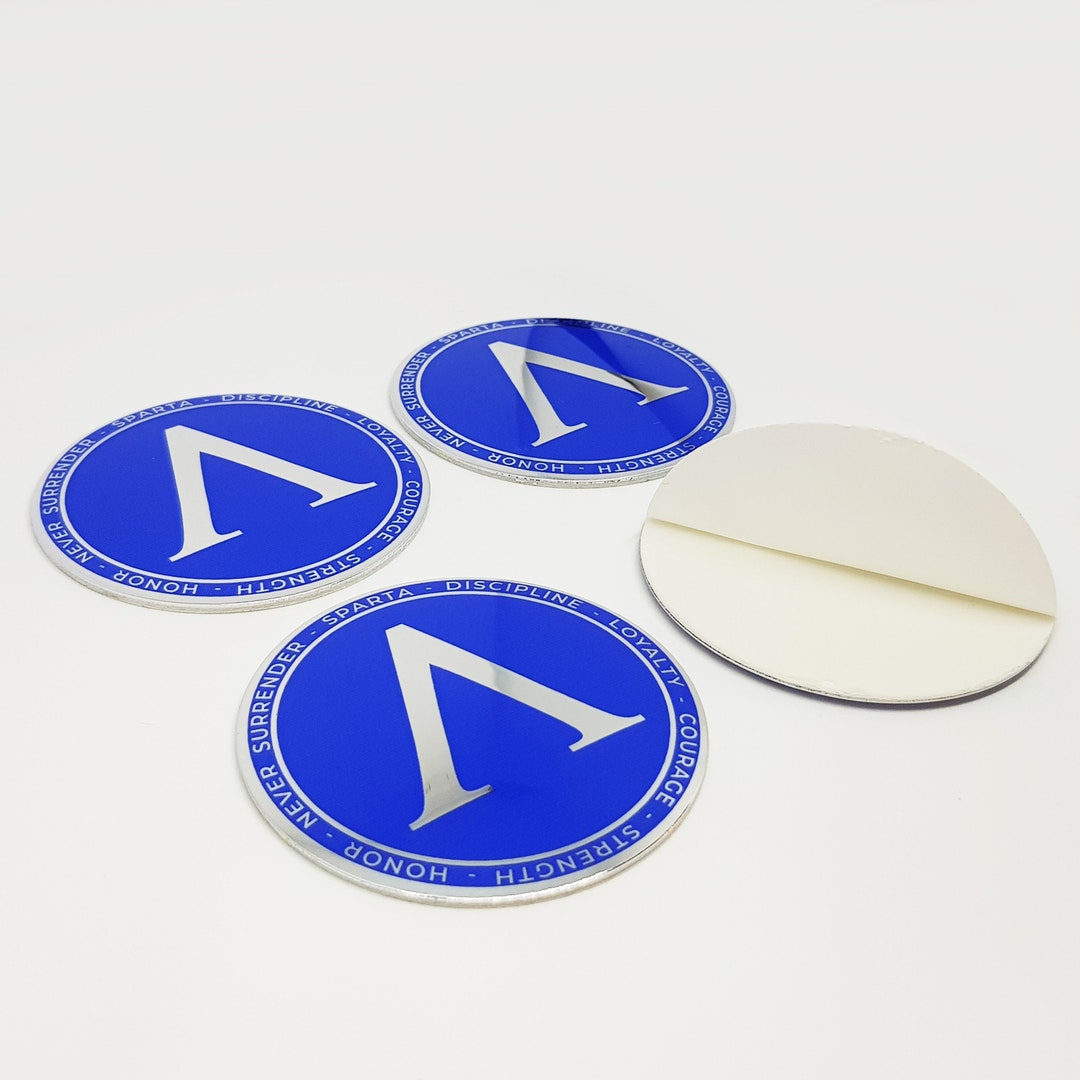 Metal Stickers Car Wheel Center Cap Stikers Set of 4 - Etsy