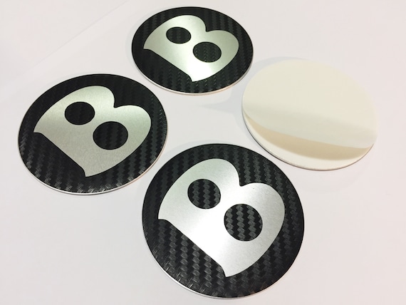 Metal Stickers Car Wheel Center Cap Stikers Set of 4 - Etsy