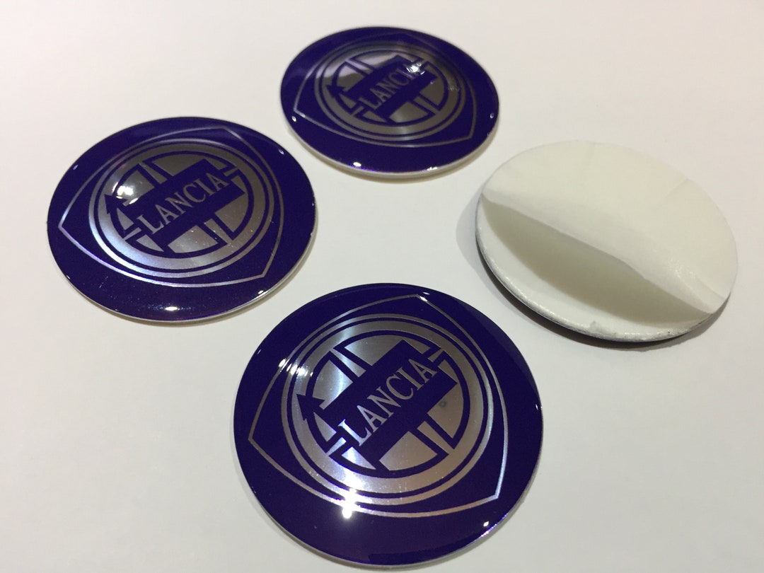 Metal Stickers Car Wheel Center Cap Stikers Set of 4 - Etsy