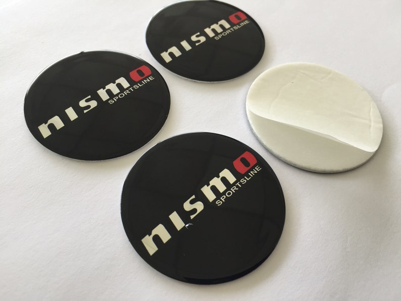 Metal Stickers Car Wheel Center Cap Stikers Set of 4 - Etsy