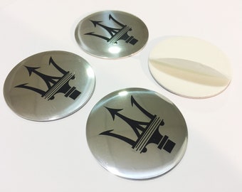 Metal Stickers Car Wheel Center Cap Stikers Set of 4 - Etsy