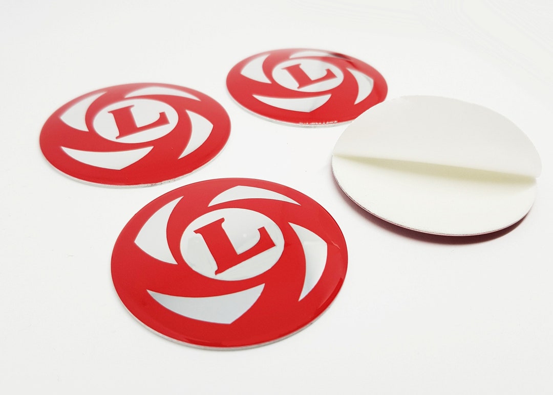Metal Stickers Car Wheel Center Cap Stikers Set of 4 - Etsy