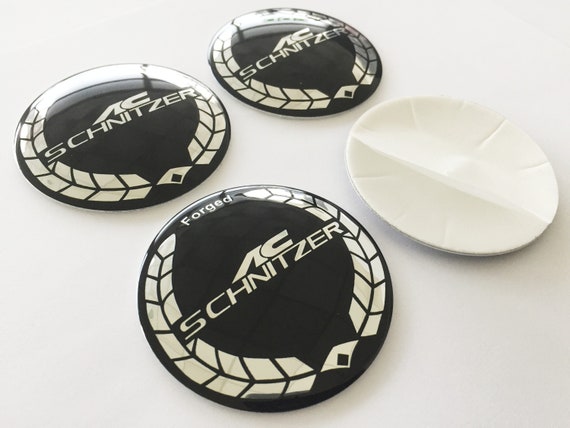 Metal Stickers Car Wheel Center Cap Stikers Set of 4 AC | Etsy