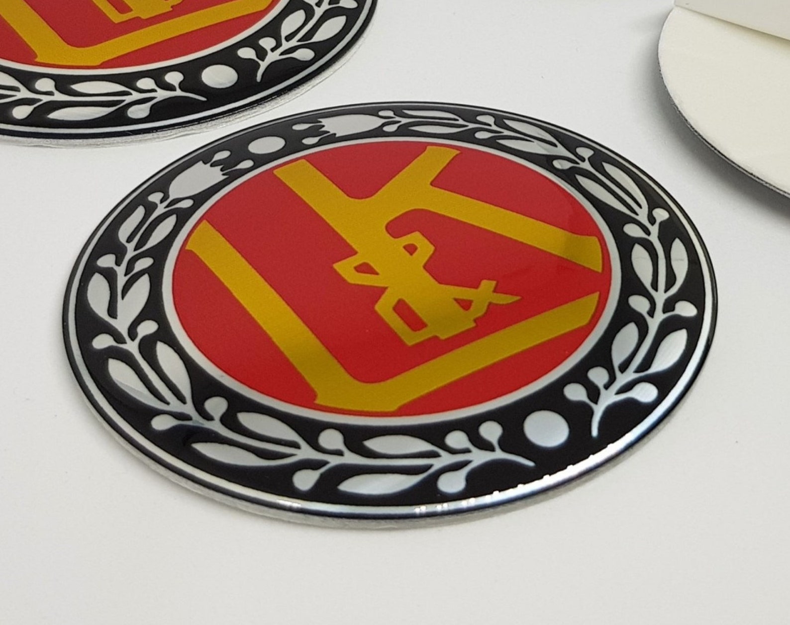 Metal Stickers Car Wheel Center Cap Stikers Set of 4 - Etsy