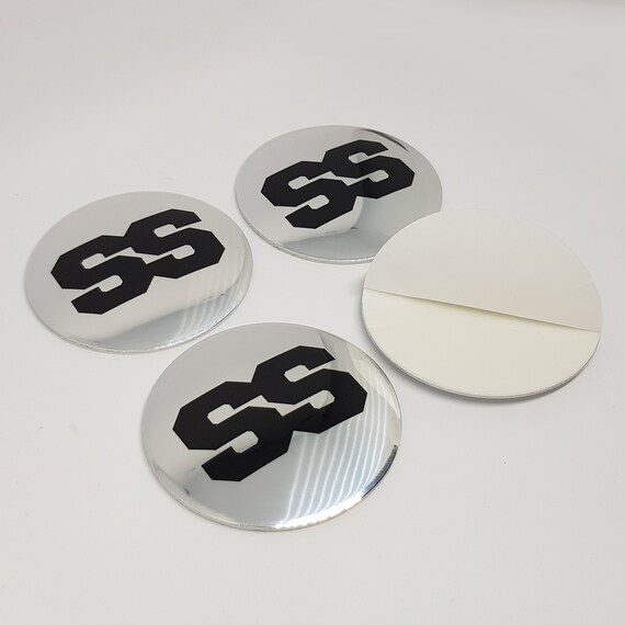 Metal Stickers Car Wheel Center Cap Stikers Set of 4 - Etsy