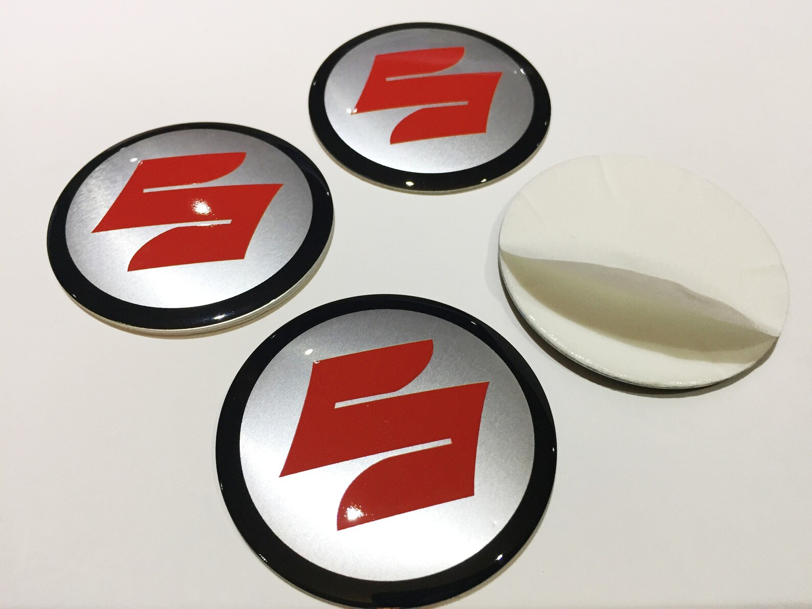 Metal Stickers Car Wheel Center Cap Stikers Set of 4 - Etsy