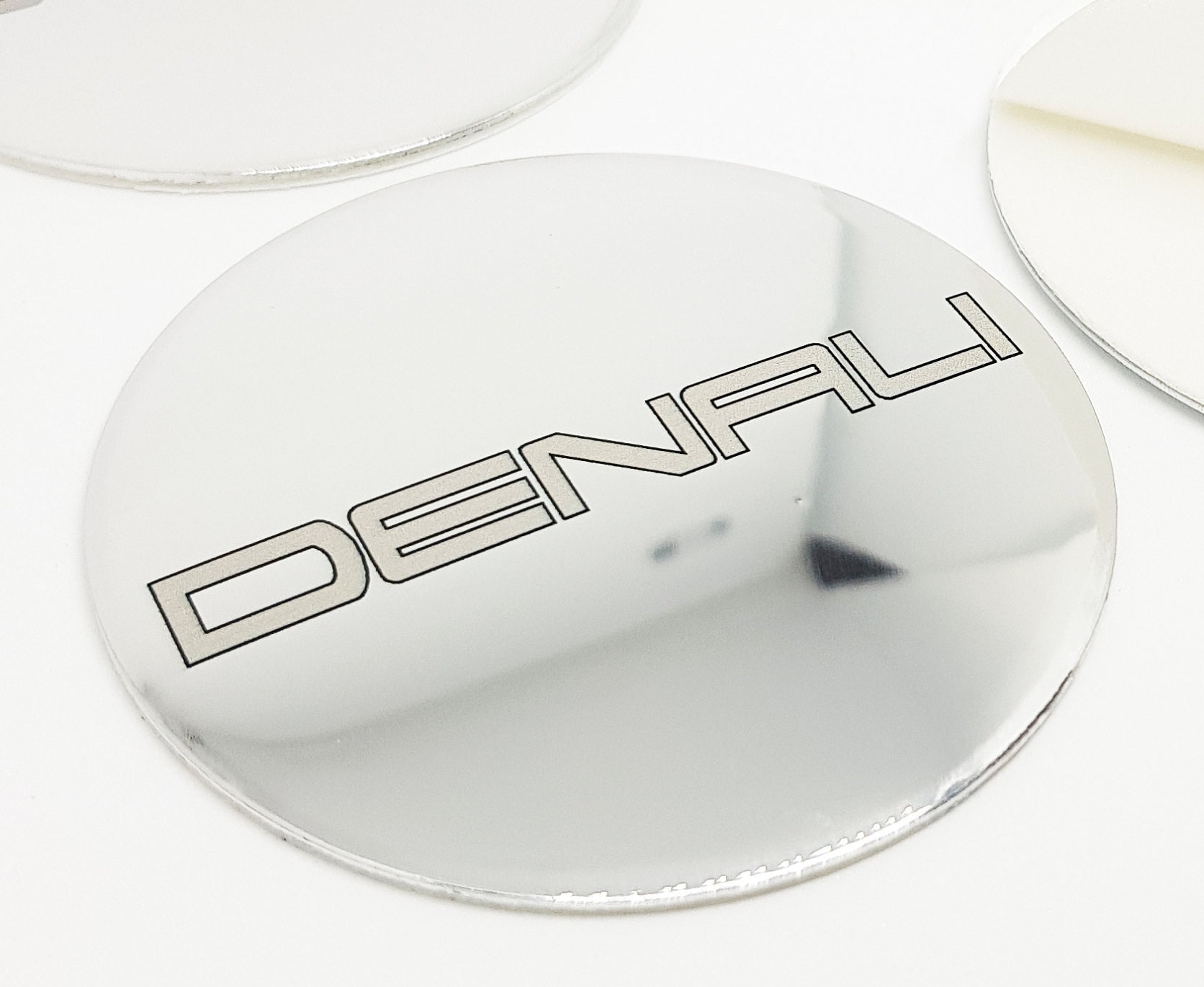 Metal Stickers - Car Wheel Center Cap Stickers - Set of 4 - FIT ...