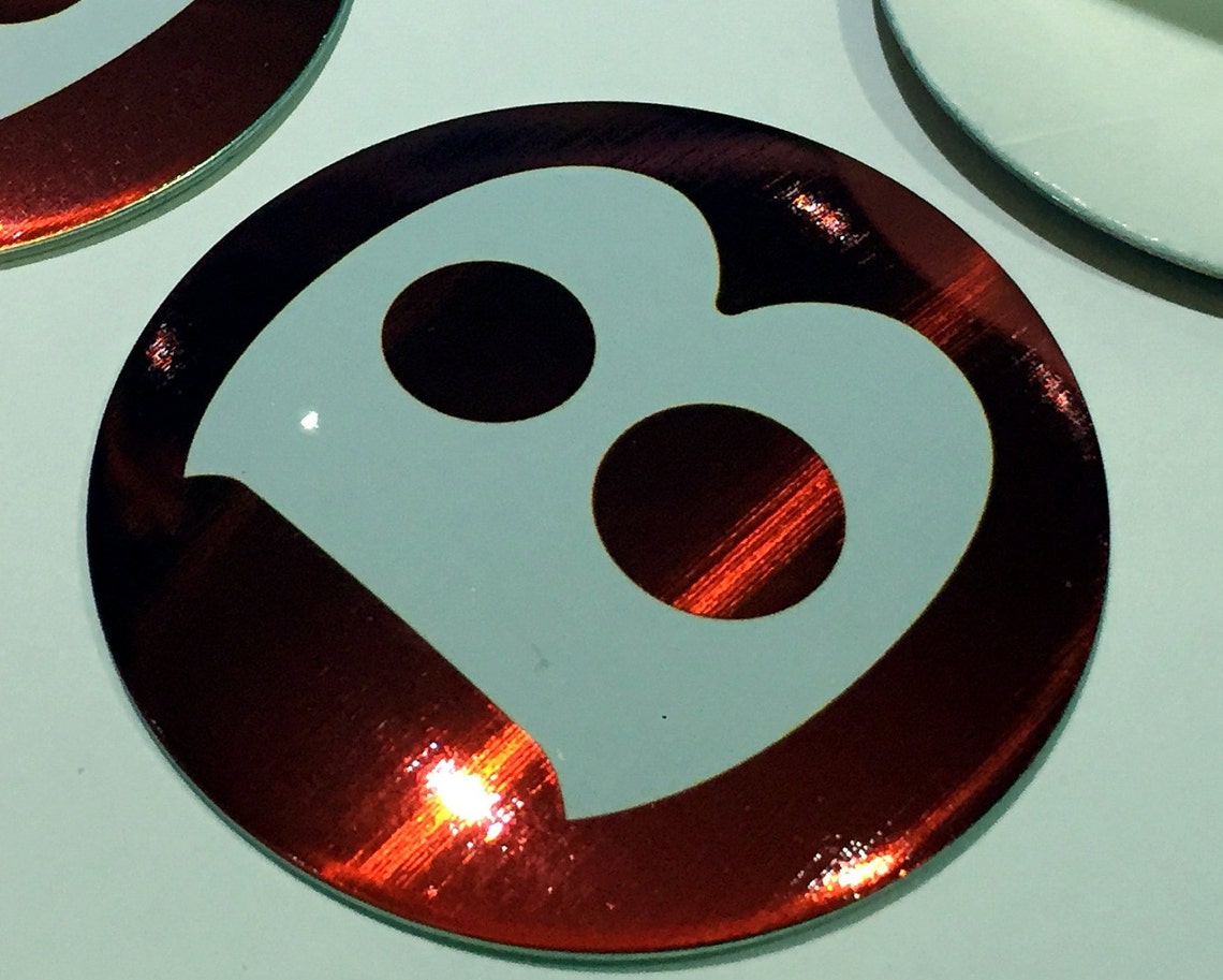 Metal Stickers - Car Wheel Center Cap Stickers - Set of 4 - FIT ...