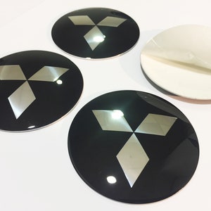 Metal Stickers Car Wheel Center Cap Stikers Set of 4 - Etsy