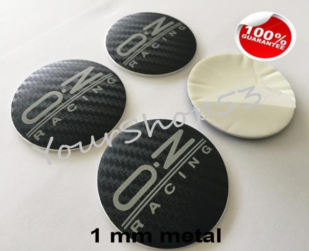 Metal Stickers - Car Wheel Center Cap Sticker - Set of 4 - OZ RACING 2 ...