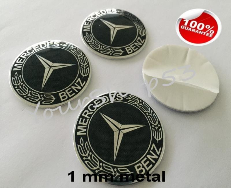 Metal Stickers - Car Wheel Center Cap Sticker - Set of 4 - FIT ...