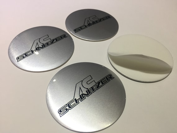 Metal Stickers Car Wheel Center Cap Stikers Set of 4 AC - Etsy