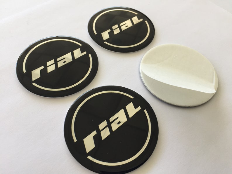 Metal Stickers Car Wheel Center Cap Stikers Set of 4 | Etsy