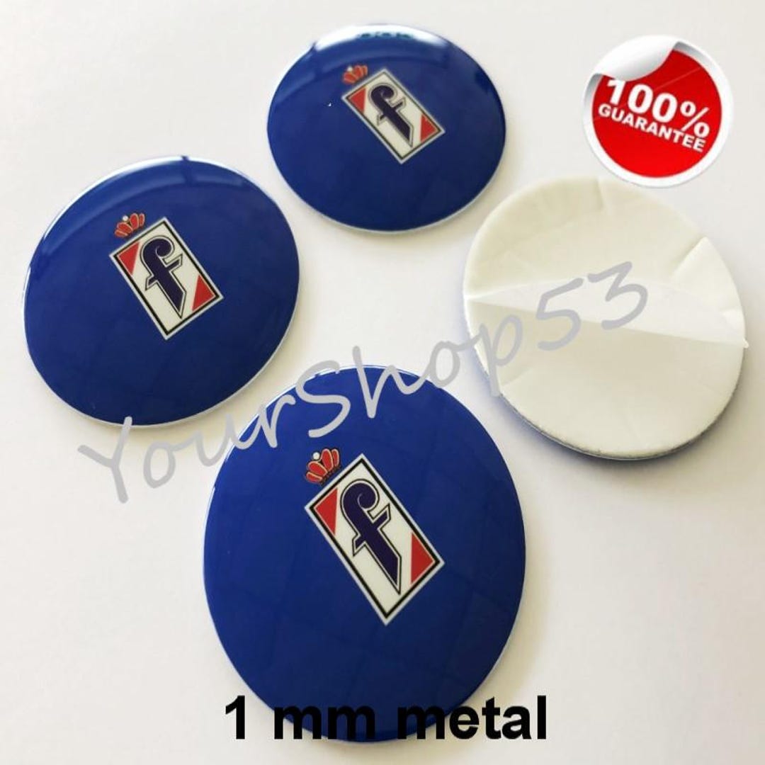 Metal Stickers - Car Wheel Center Cap Stickers - Set of 4 - FIT ...
