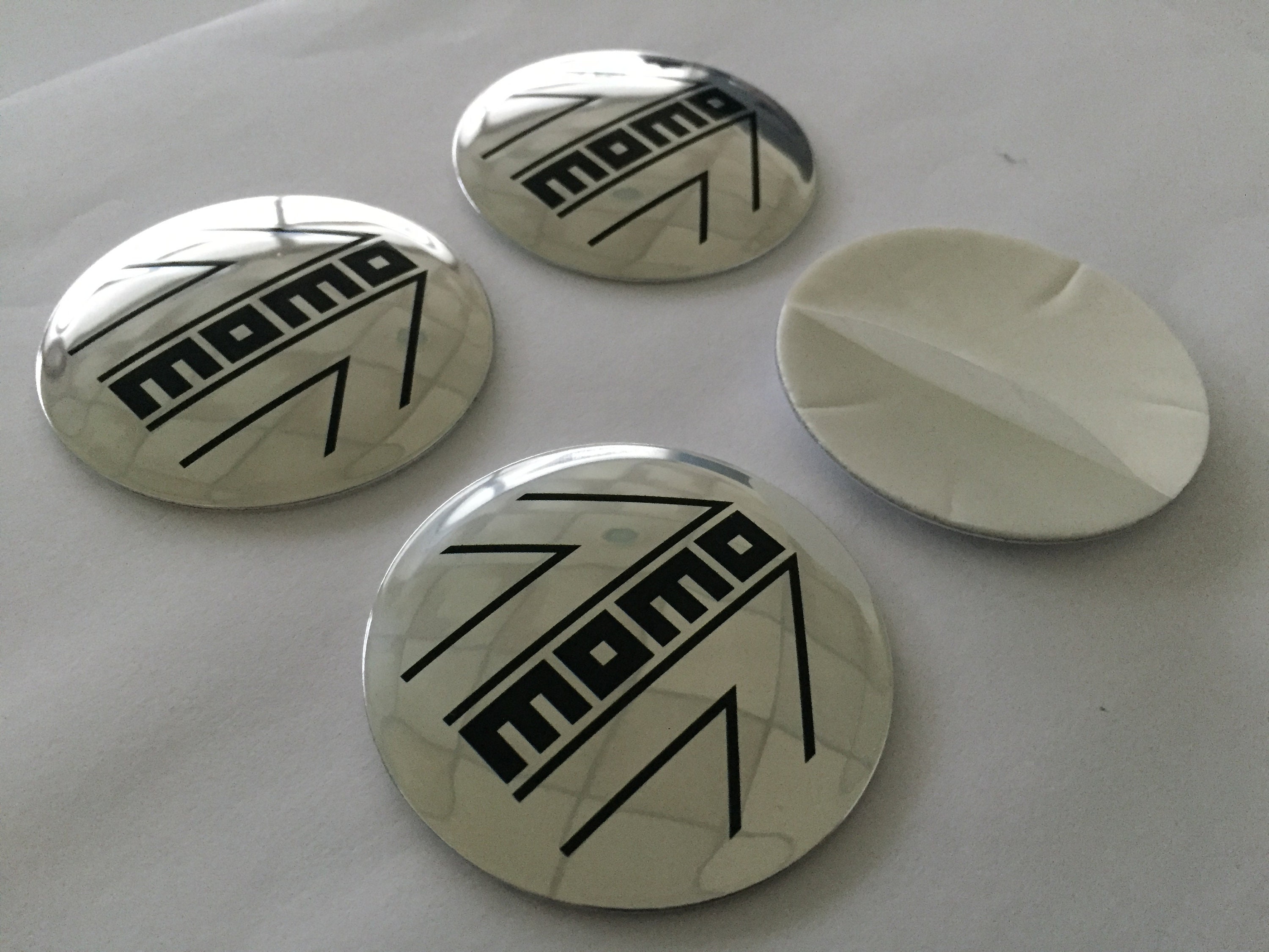 Metal Stickers Car Wheel Center Cap Stikers Set of 4 - Etsy UK