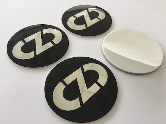 Metal Stickers Car Wheel Center Cap Stikers Set of 4 OZ | Etsy