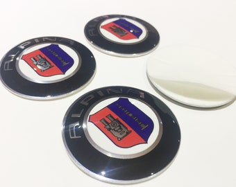 Metal Stickers Car Wheel Center Cap Stikers Set of 4 - Etsy
