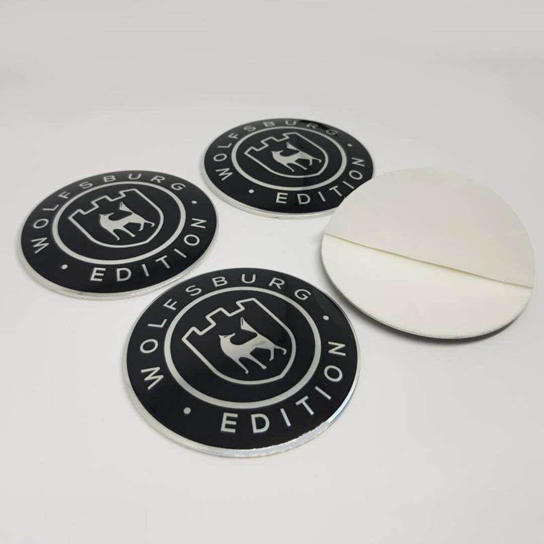 Metal Stickers Car Wheel Center Cap Stikers Set of 4 - Etsy