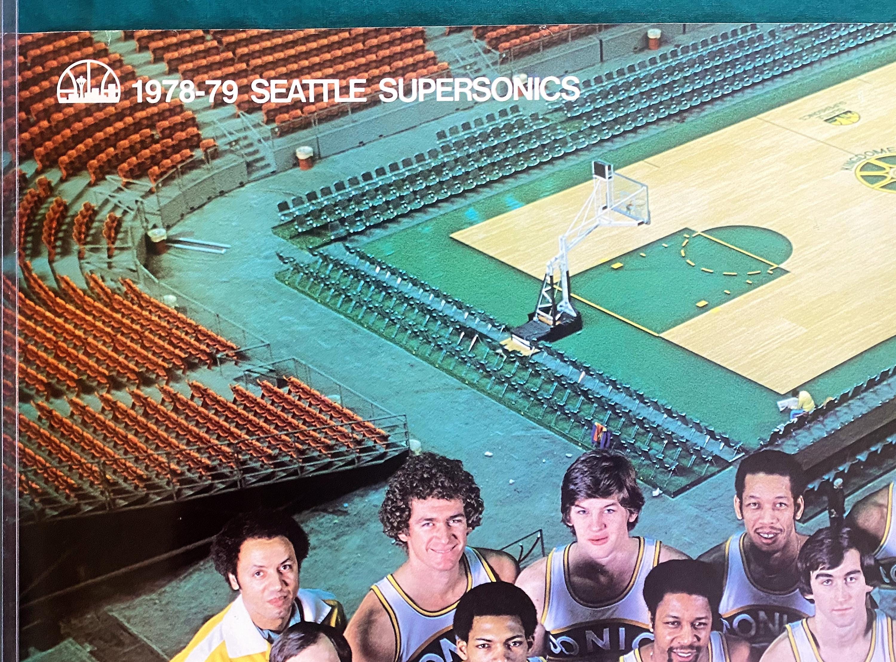 1979 Seattle Supersonics Team Poster - NBA Champs - Etsy