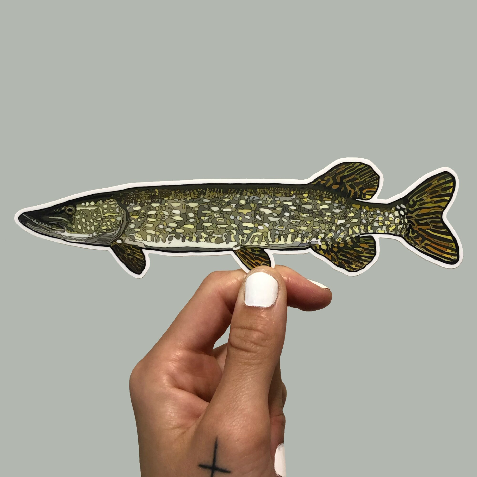 Northern Pike Sticker - Etsy