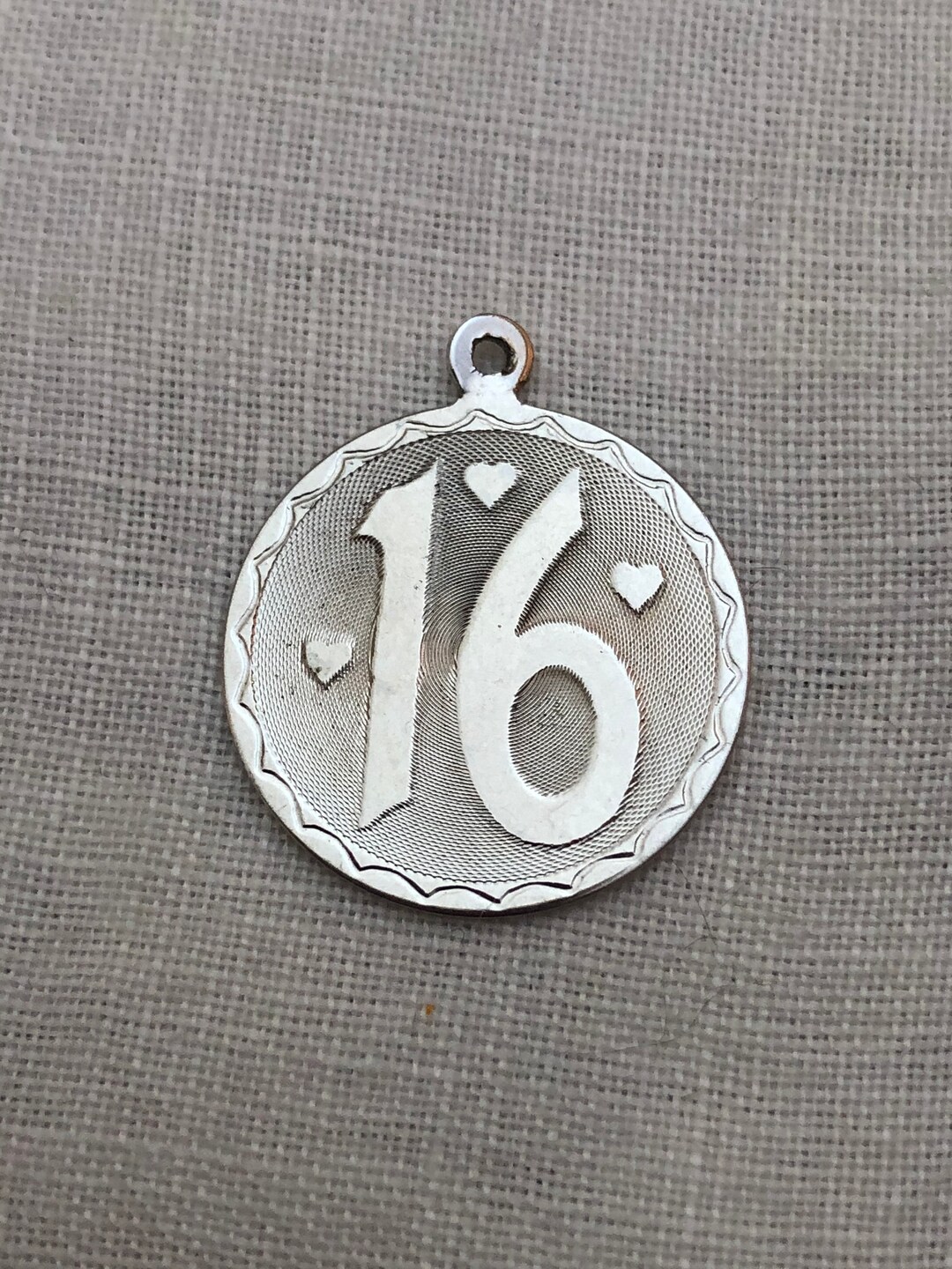 Vintage Sterling Silver Charm Sweet 16 - Etsy