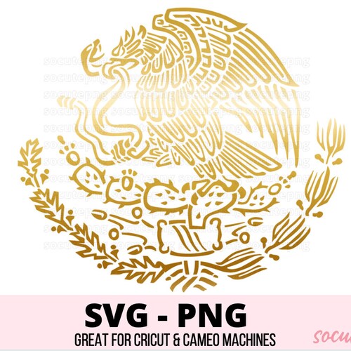 Mexico SVG Mexican Eagle Aguila Dorada Cut Files Svg Png Dxf - Etsy